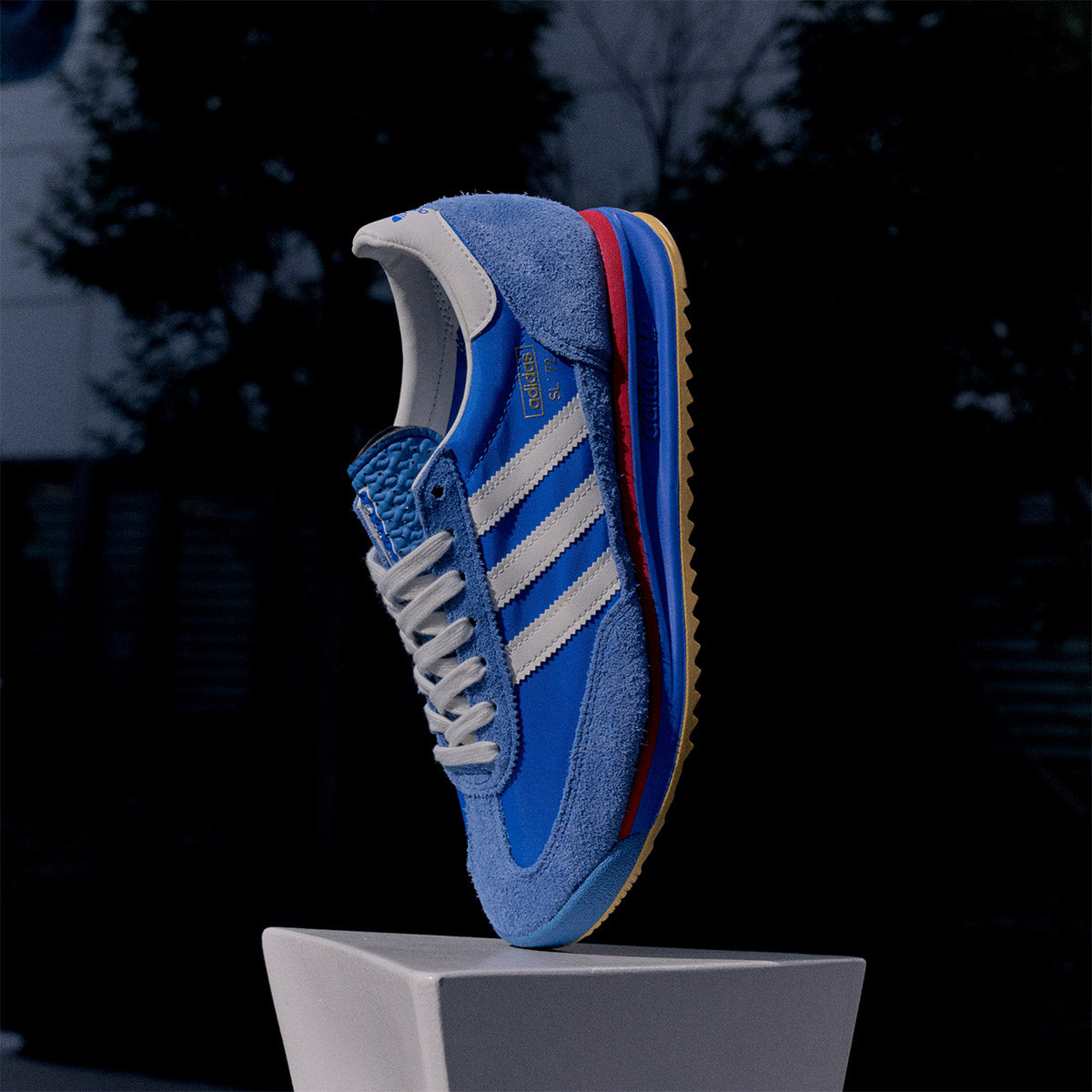adidas SL 72 RS BLUE/CREAM WHITE/BETA SCARLETT ig2132 – KICKS LAB.