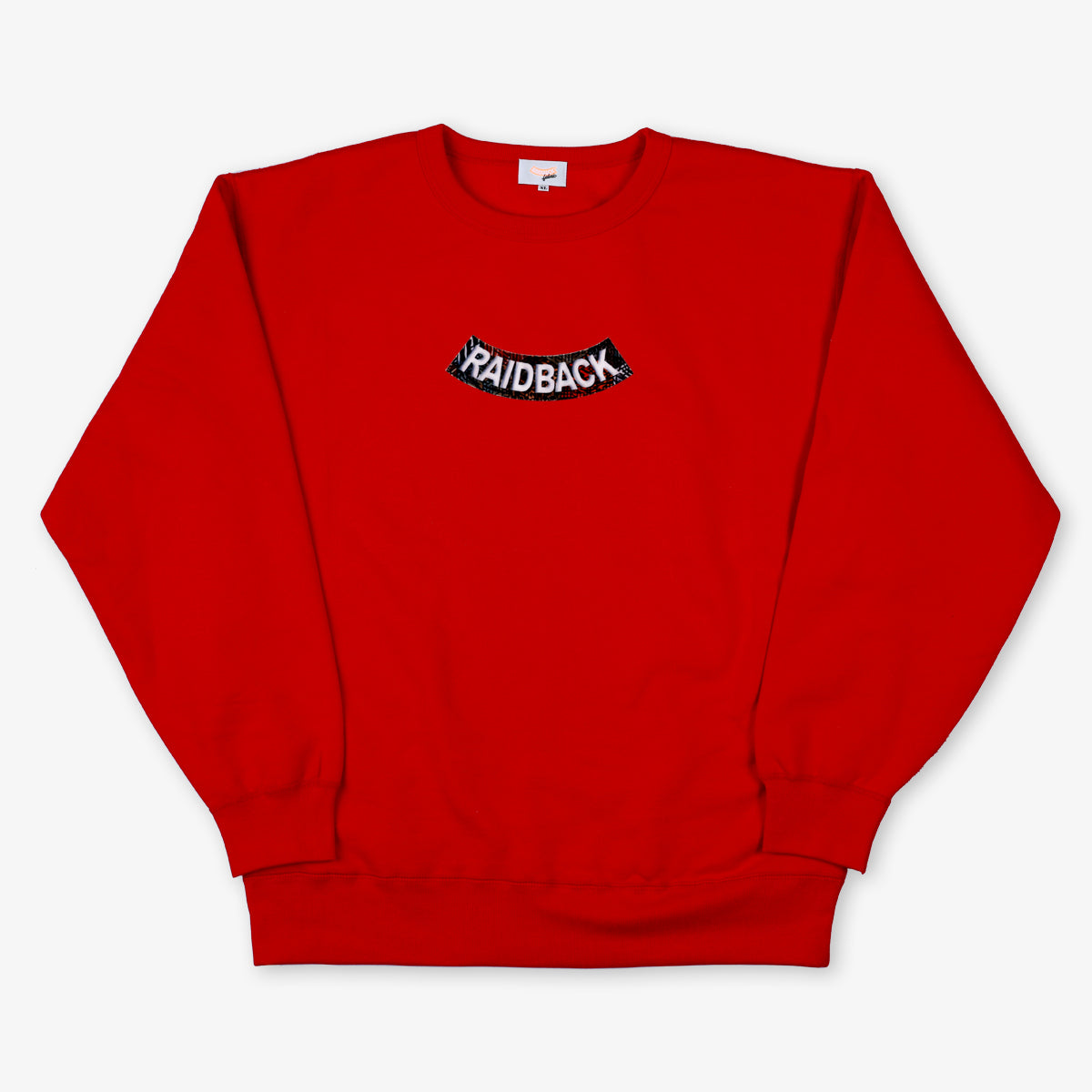 raidback fabric Velour Arch Crewneck Sweatshirt 【C.A.T. CAMO】 RED ...