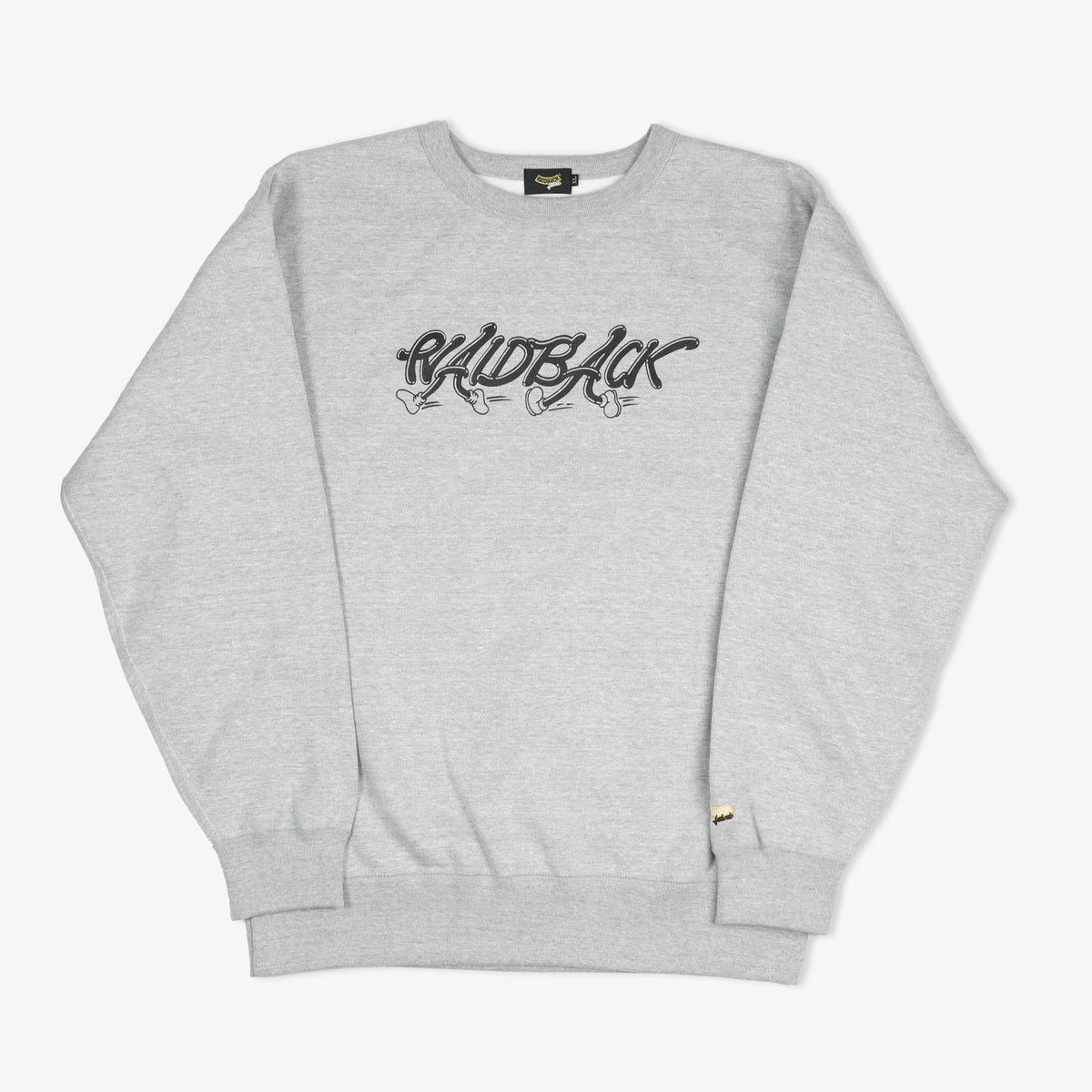raidback fabric walk this way logo Crew Neck Sweatshirt – KICKS LAB.