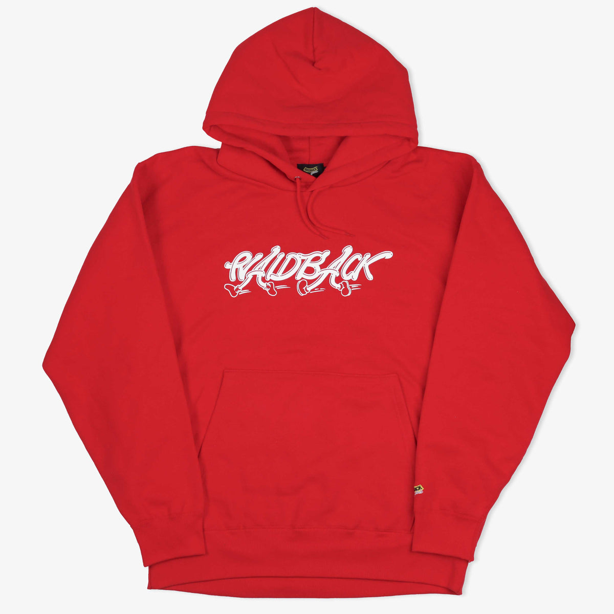 raidback fabric walk this way logo Hooded Sweatshirt RED raid-hooded-wm ...