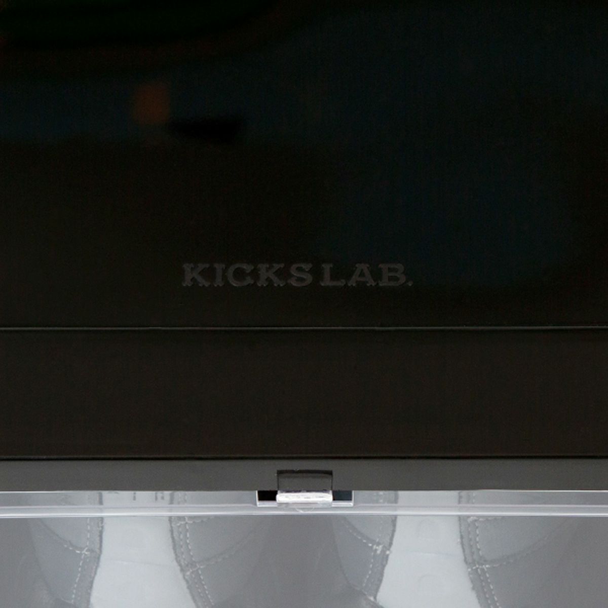 KICKS LAB. SHOE STORAGE BOX 6 BOX SET BLACK