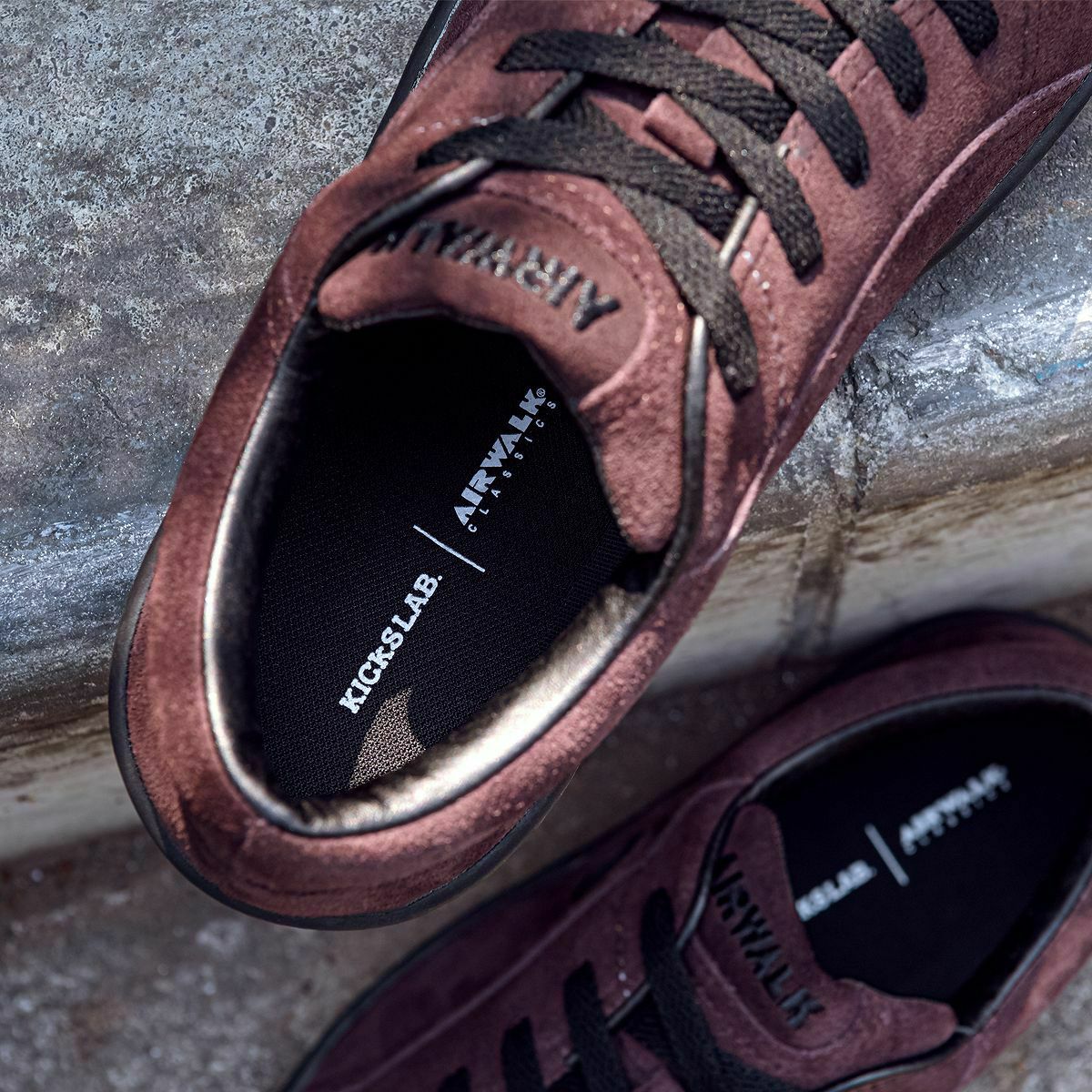 AIRWALK CLASSICS ONE SP KICKS LAB. MAROON/BLACK [KICKS LAB. EXCLUSIVE ...