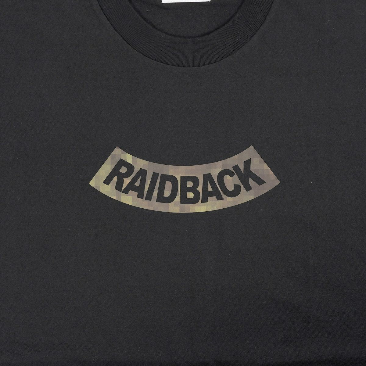 raidback fabric REFLEXION PIXEL ARCH TEE 【REFLECTOR】 BLACK raid-arch ...
