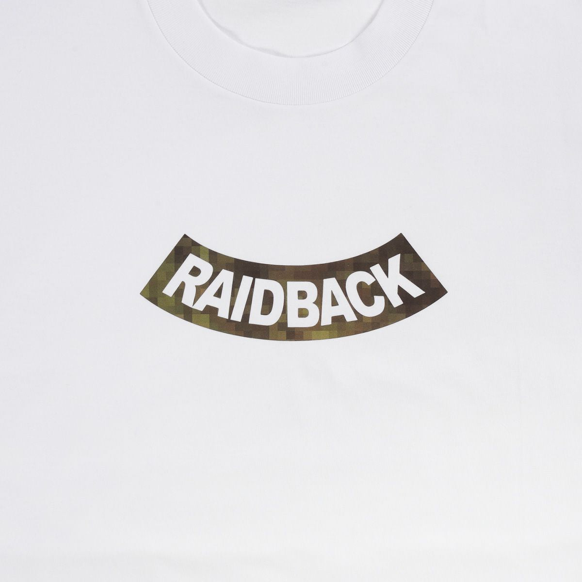 raidback fabric REFLEXION PIXEL ARCH TEE 【REFLECTOR】 WHITE raid-arch ...