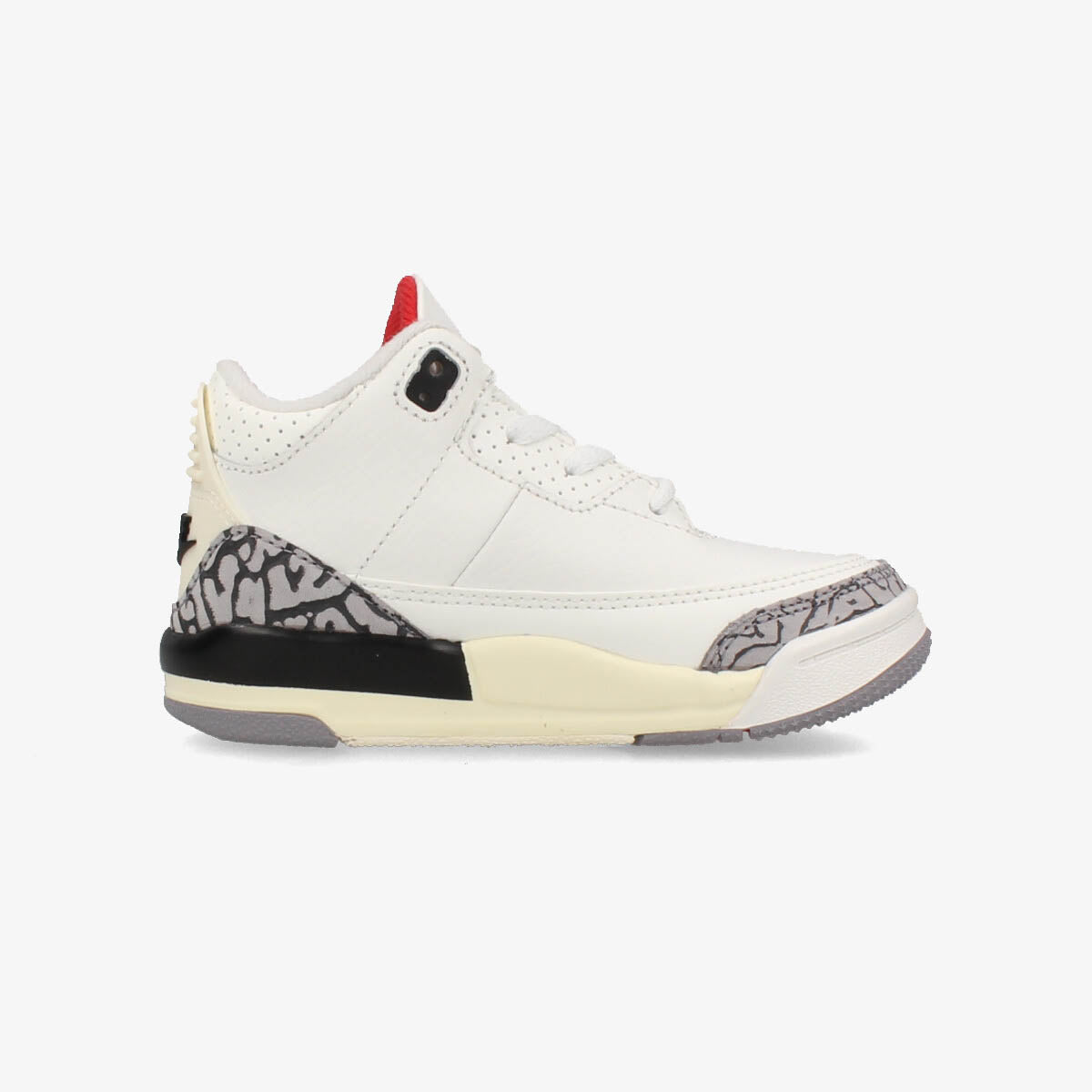 NIKE AIR JORDAN 3 RETRO TD 【WHITE CEMENT REIMAGINED】 SUMMIT WHITE/FIRE ...