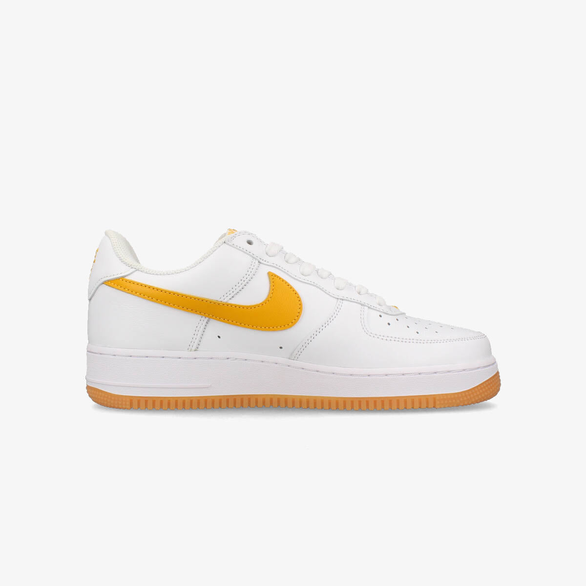 NIKE AIR FORCE 1 LOW QS 【WATERPROOF】 WHITE/UNIVERSITY GOLD/GUM YELLOW ...