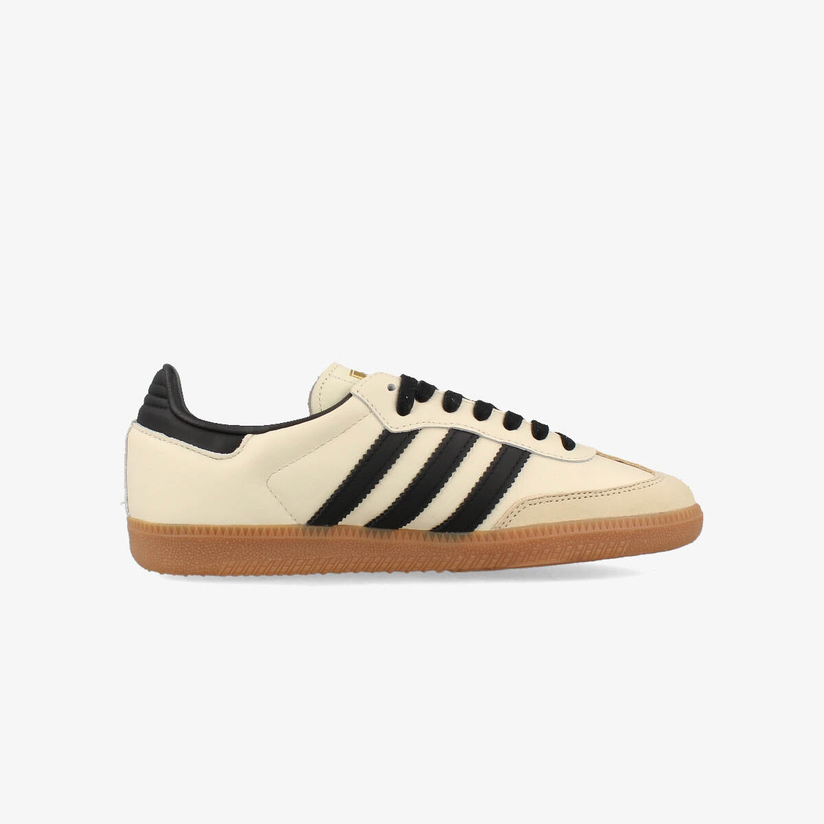 adidas SAMBA OG CREAM WHITE/CORE BLACK/SAND STONE – KICKS LAB.